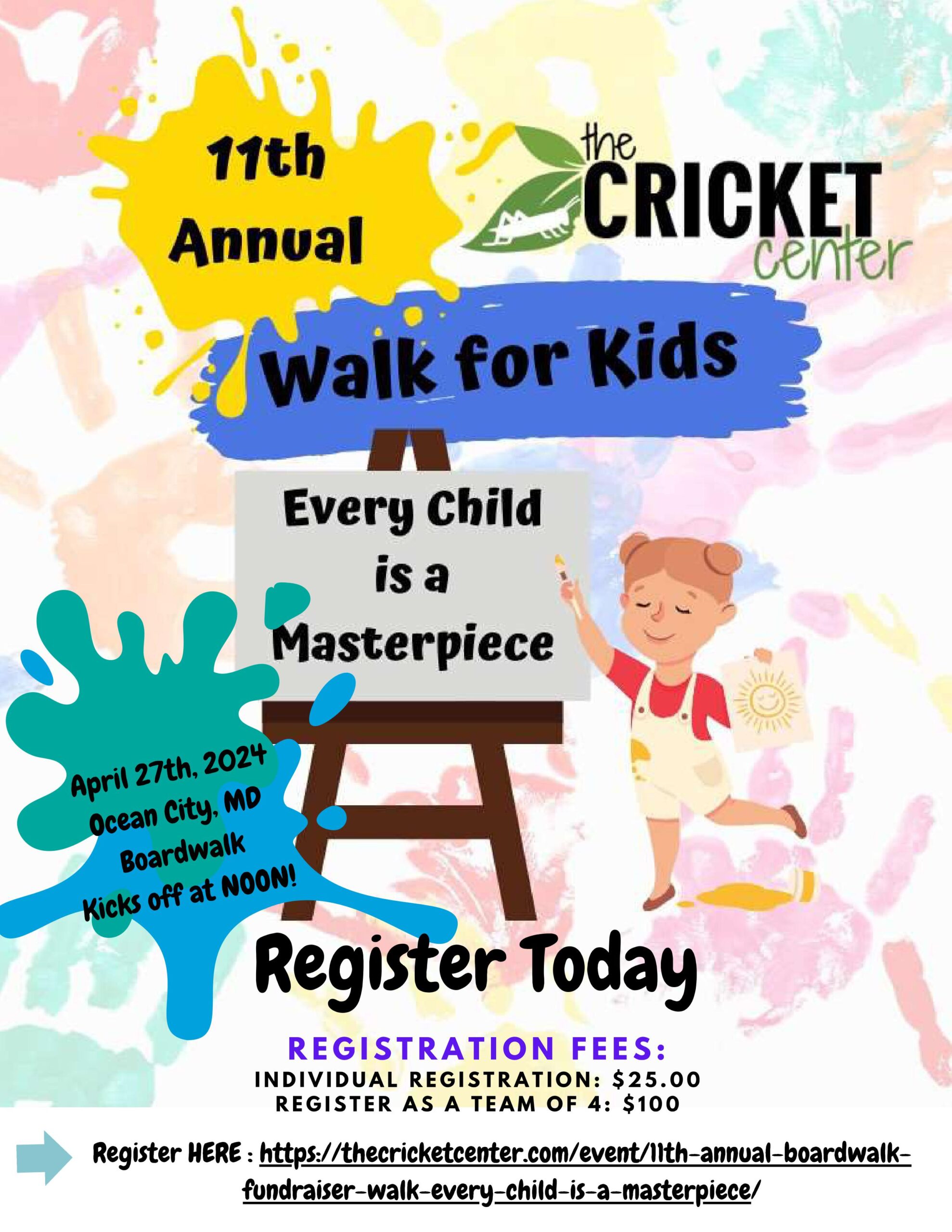 Cricket Center 11th Annual Walk for Kids | WOW That's Country | 10 In a ...