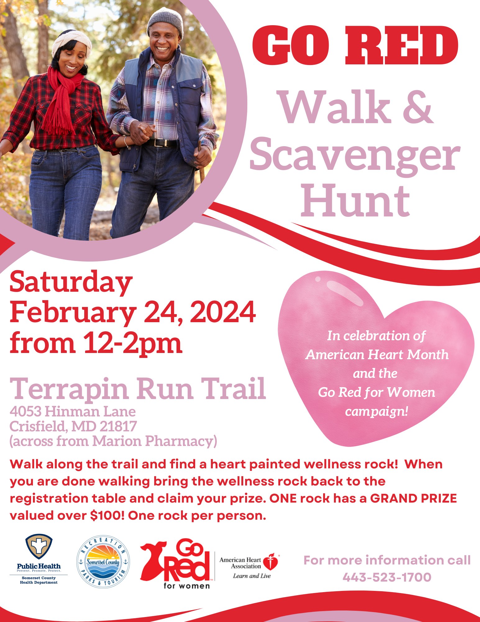 Go Red Walk and Scavenger Hunt | WOW That's Country | 10 In a Row Retro ...