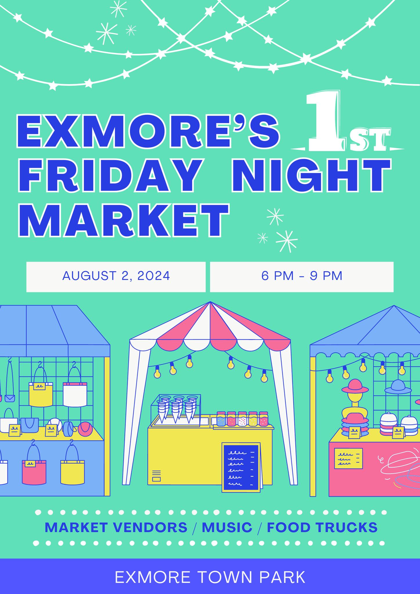 Exmore's First Friday Night Market | WOW That's Country | 10 In a Row ...