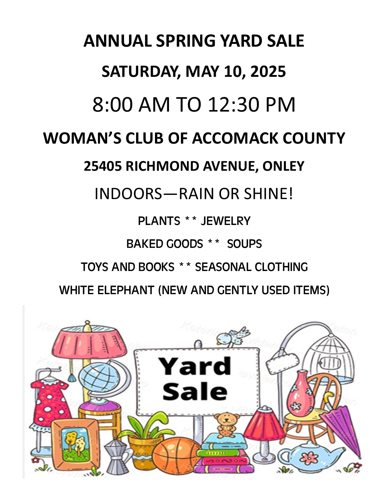 Annual Spring Yard Sale | WOW That's Country | 10 In a Row Retro ...