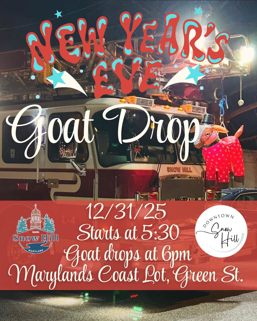 New Years Eve Goat Drop | WOW That's Country | 10 In a Row Retro ...